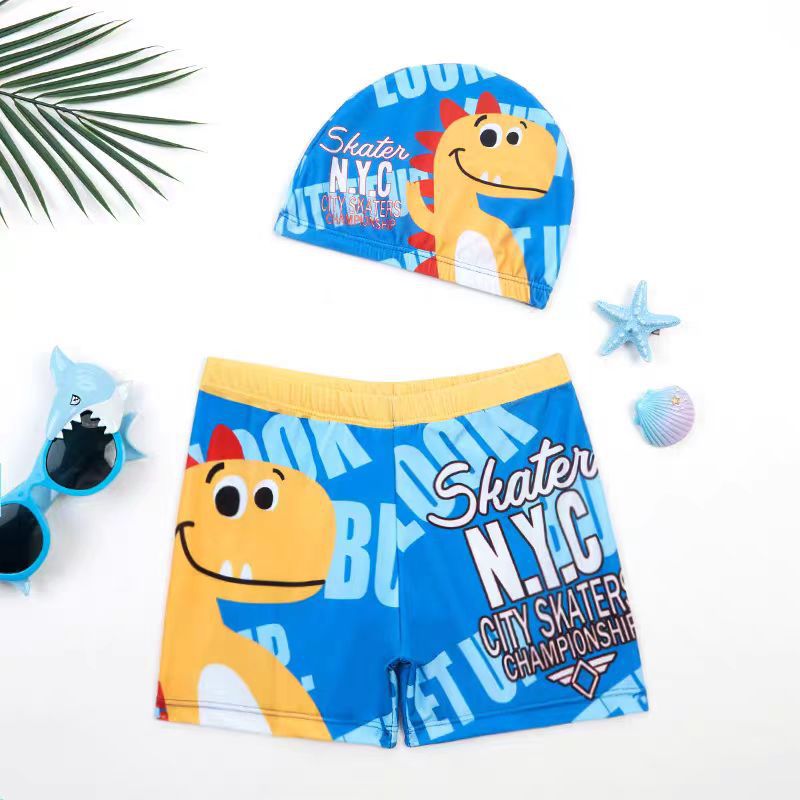 Quick Dry Children's Swim Trunks Boys 2024 New Cross-border Medium and ...