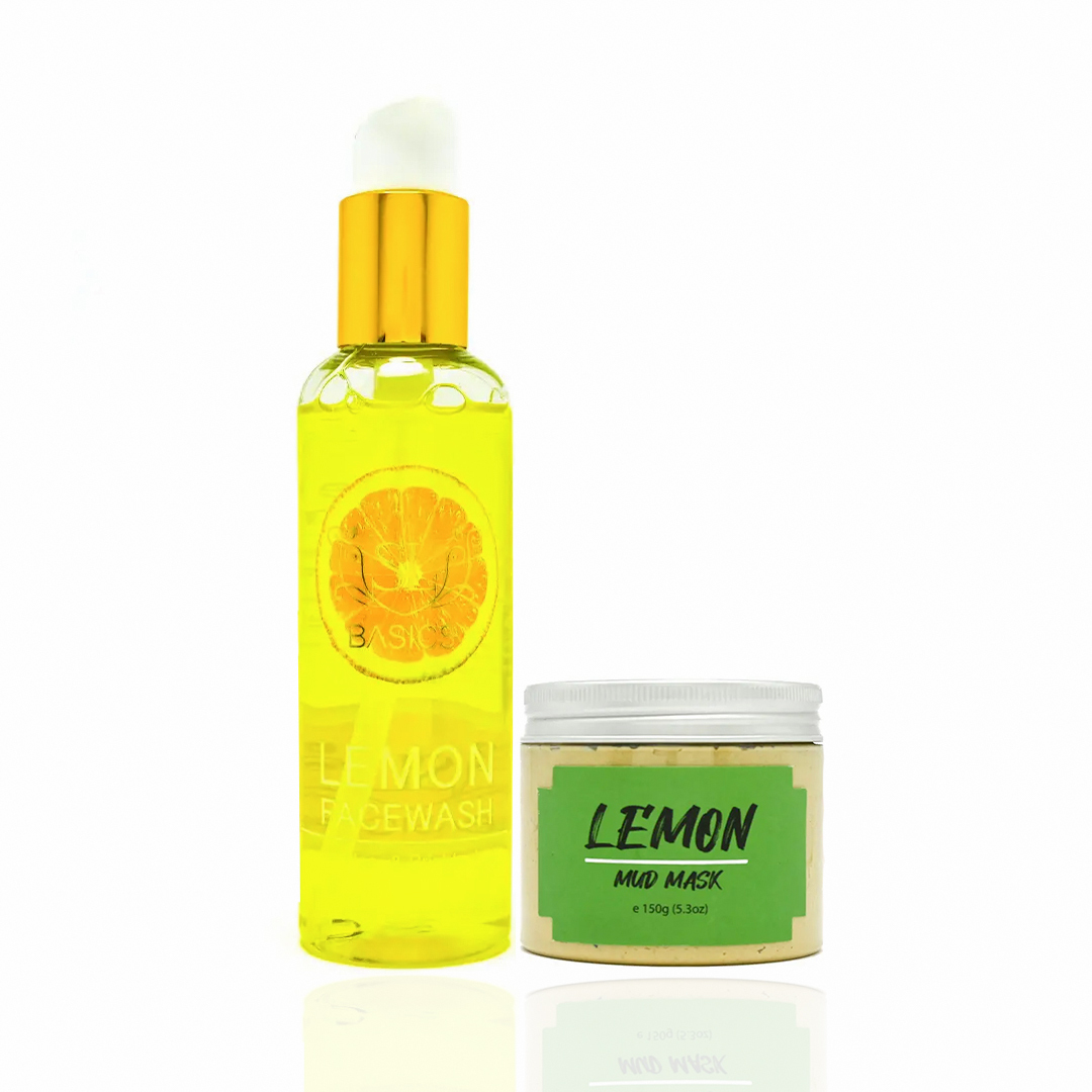 SL Basics Lemon Suite - Lemon Face Wash - Lemon Mud Mask - a new addition to the packages of ...