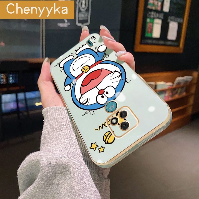 chenyyka For MOTOROLA E7 Case Cartoon Doraemon Side Design Phone Case ...