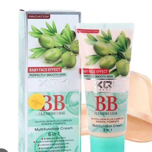 XQM BB Cream Blemish Base 6 In 1 Multifunction Cream Baby Face Foundation (Olive Extract) | Daraz.pk