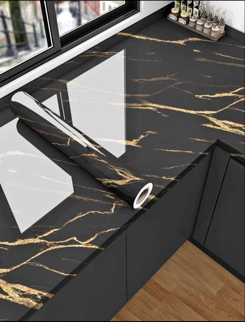 Marble Sheet - Marble Sheet Sticker - 60cm x 200Cm Marble Sheet Texture ...