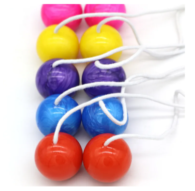 Clackers ball , two ball game , two ball balancing game , clic clac ...