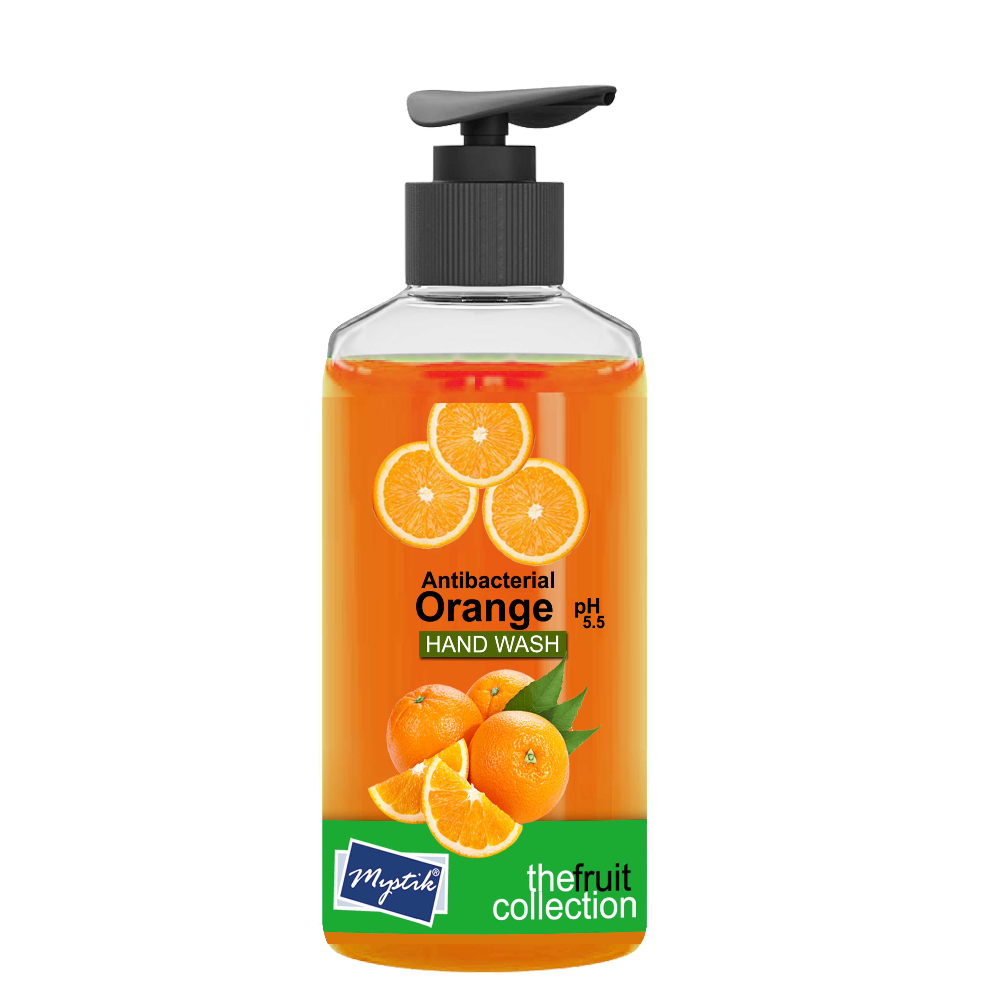 MYSTIK Antibacterial Hand Wash-ORANGE Liquid Hand Wash-500ml (Made in ...