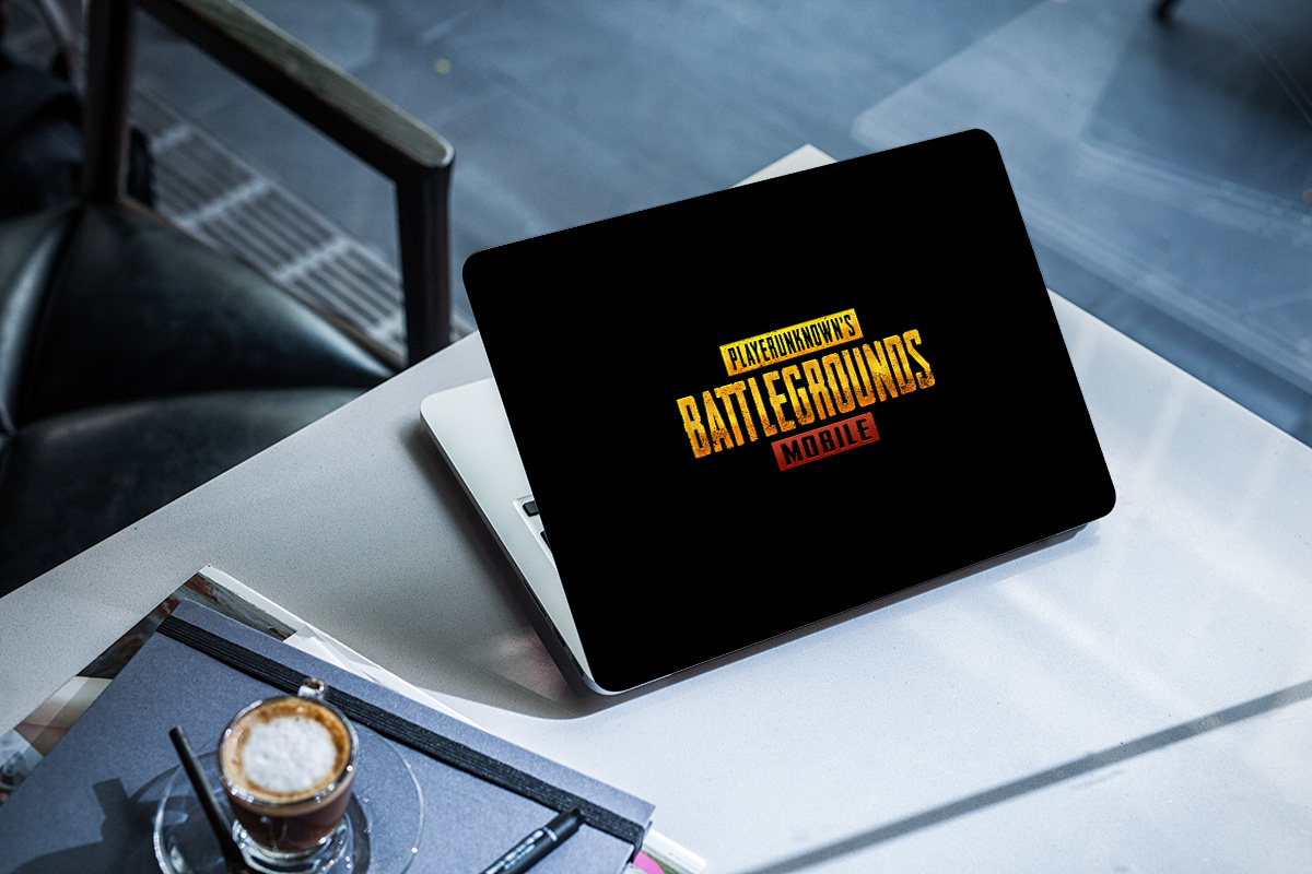 PUBG Mobile Banner 3 laptop back vinyl skin sticker 12 13 14 15 15.6 ...