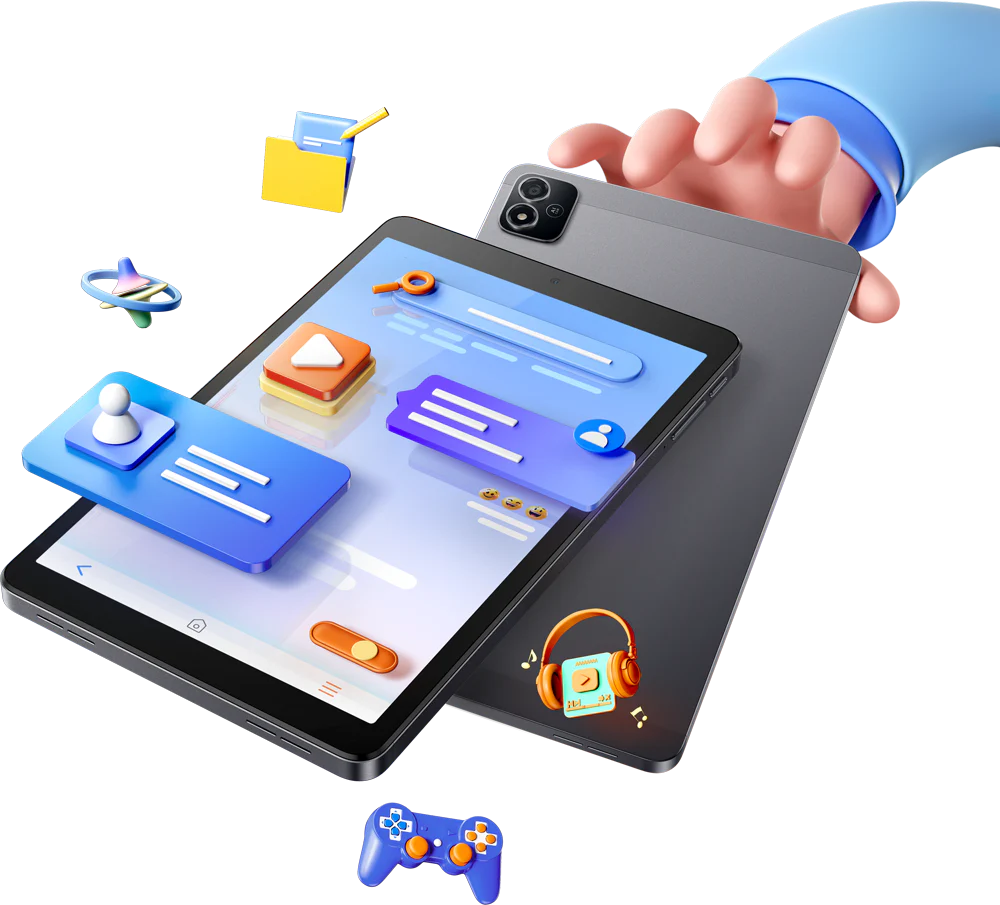 Itel VistaTab 10 mini 4G 3GB + 5GB Extended Ram 64GB Rom , 8" High ...