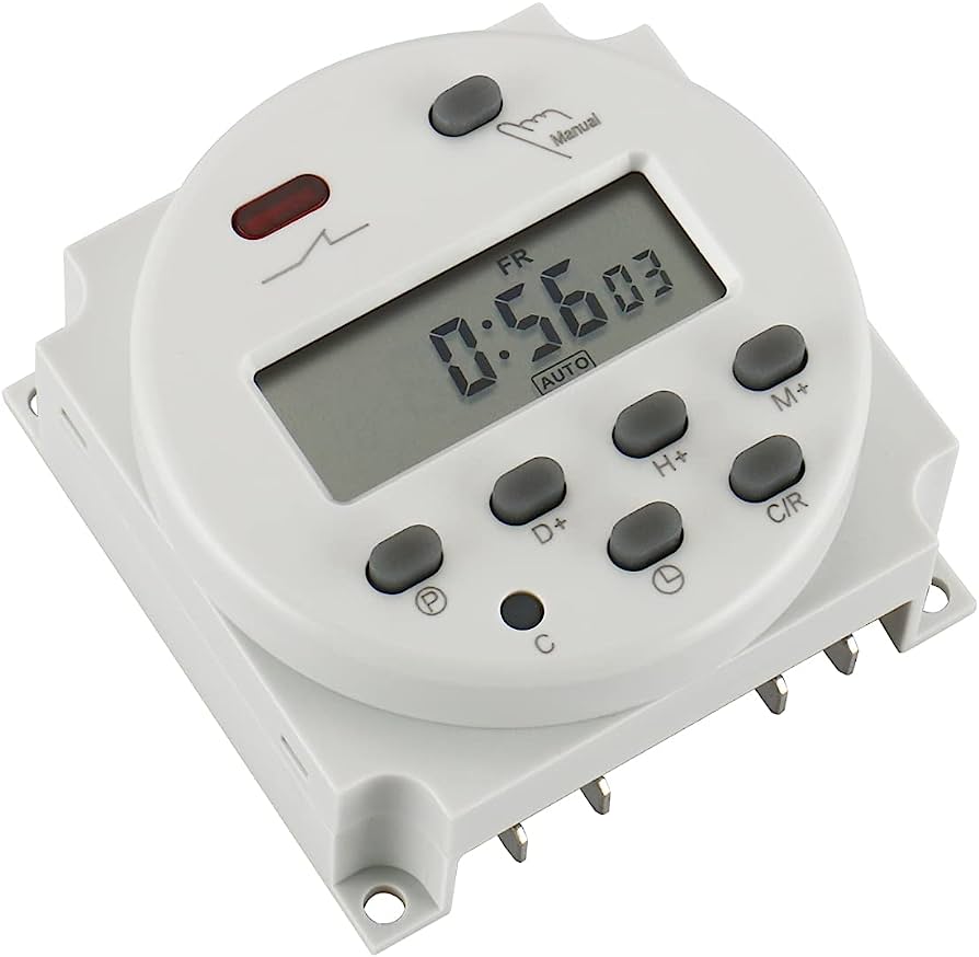 Digital programmable timer 220v AC . | Daraz.pk