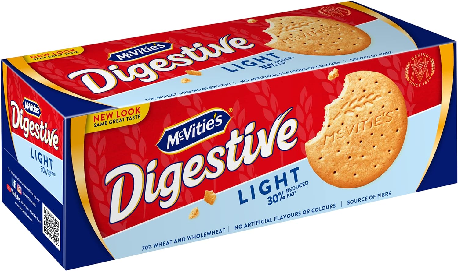 Biscuits | Micvities Digestive light wheat biscuits | Contain fiber in ...