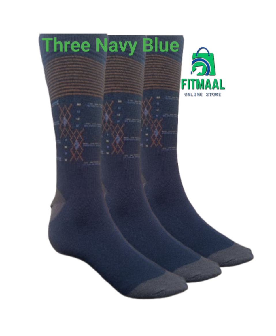 Woolen socks full length, Winter Socks, Pack of any 3 for Men, Regular ...