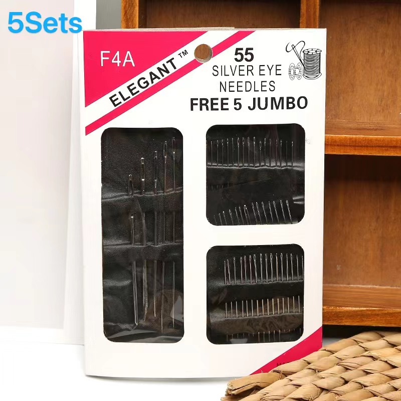 55PCS/Set Stainless Steel Pin Set Home DIY Crafts Different Sizes ...