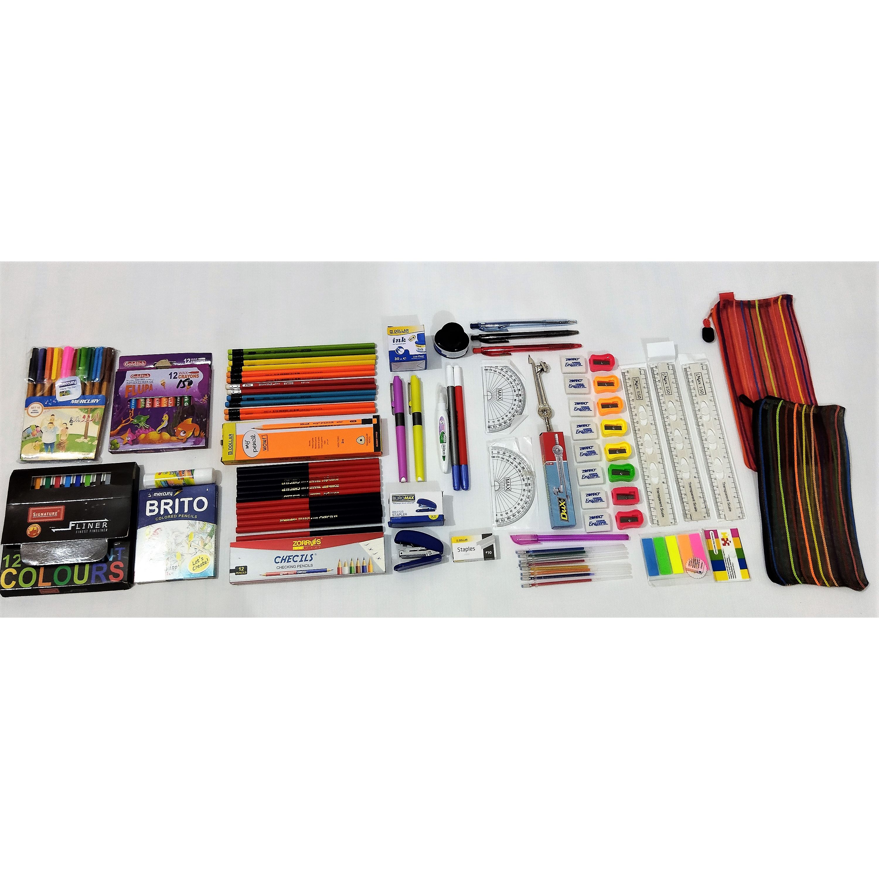 Ideal Stationary Pack Set Parents, Teachers and Kids in School, College ...