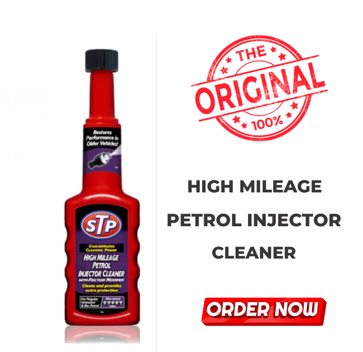 STP High Mileage Petrol Injector Cleaner with Friction Modifier - 200ml ...