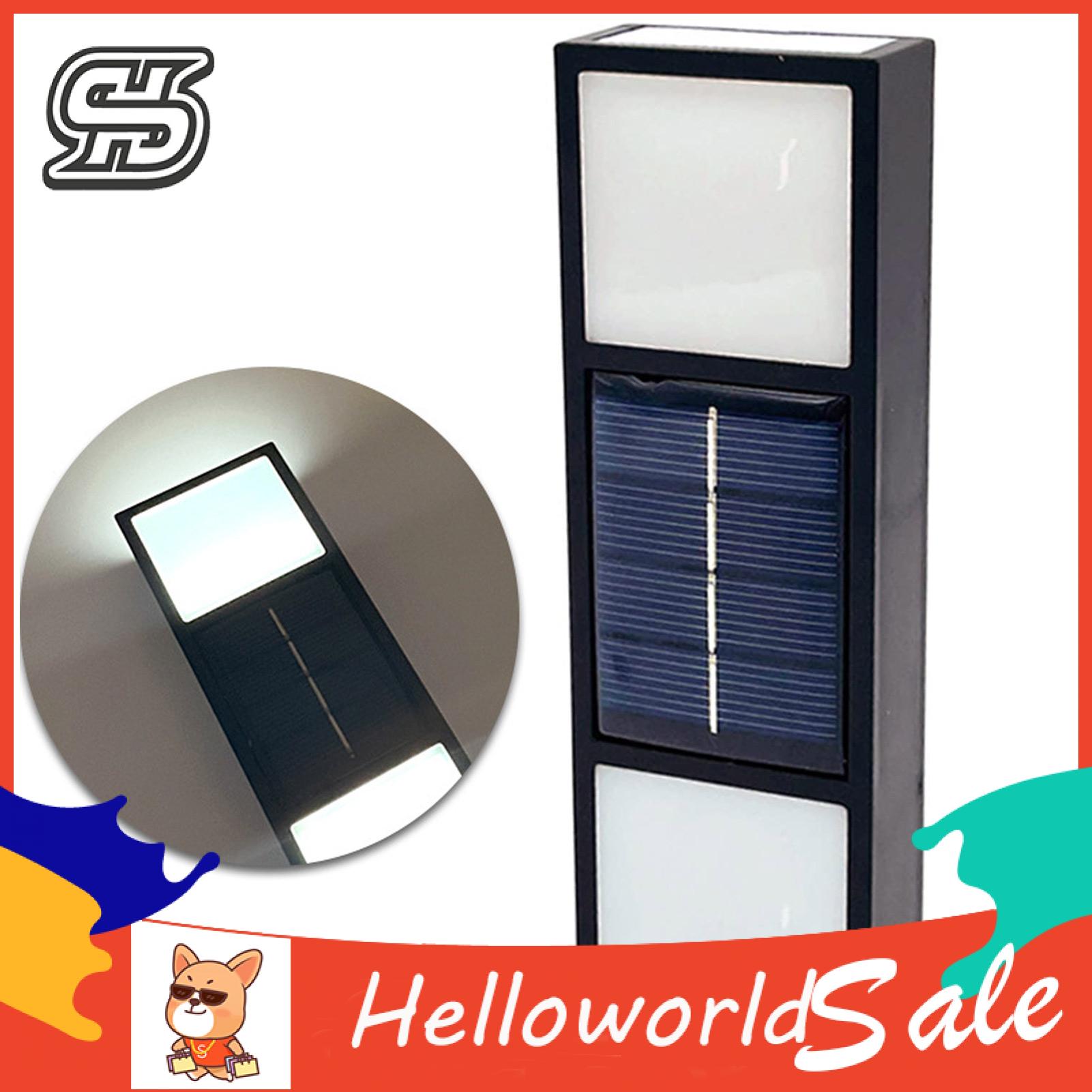 HelloWorld Landscape Lights Bright Solar Wall Light UP Down Sunlight ...