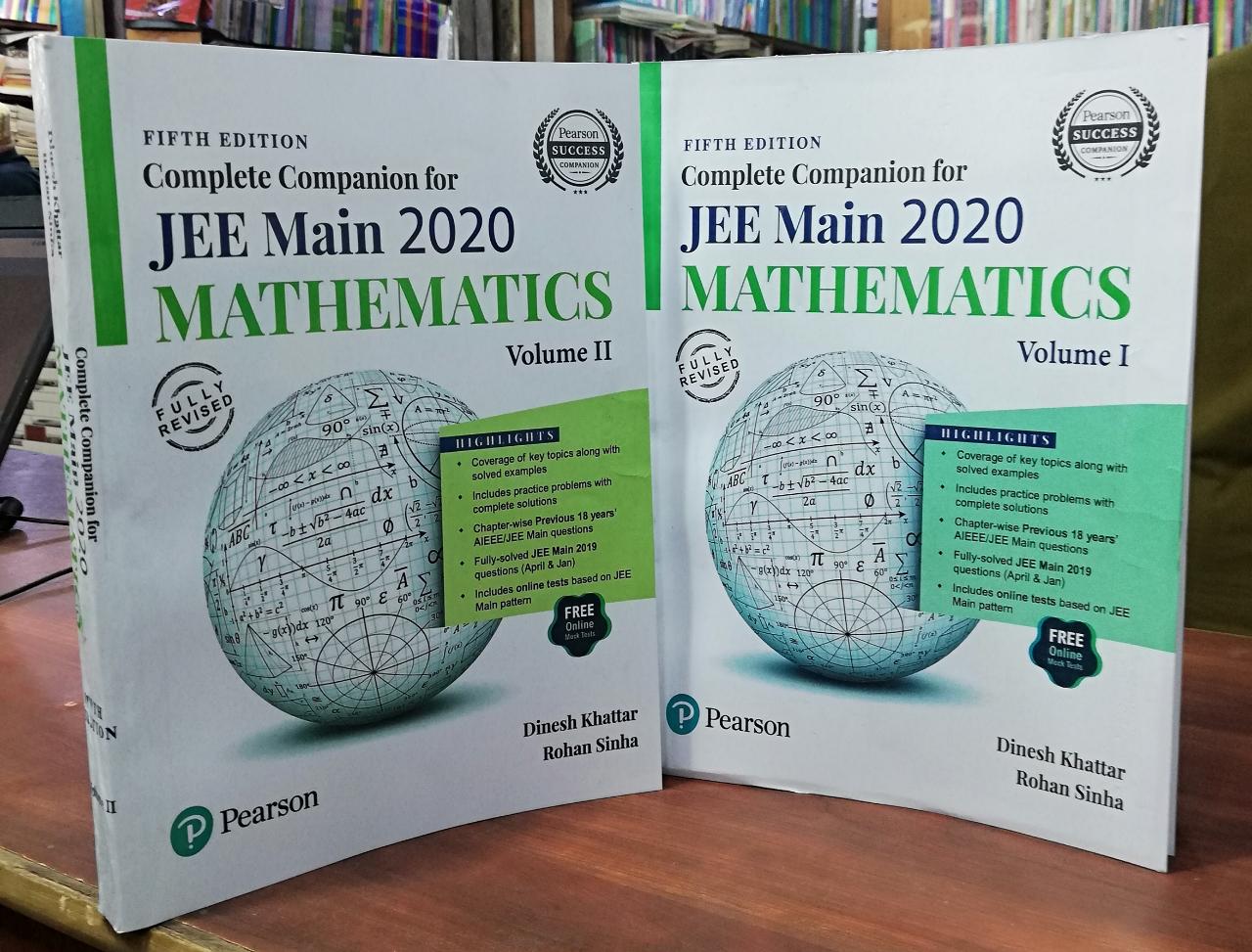 Complete Companion For Jee Main 2020 Mathematics Volume 1 & 2 BY Dinesh ...