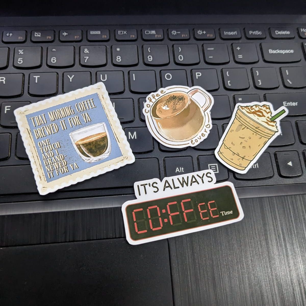 30pcs COFFEE ADDICT sticker pack for all caffeine obsessed people cold ...