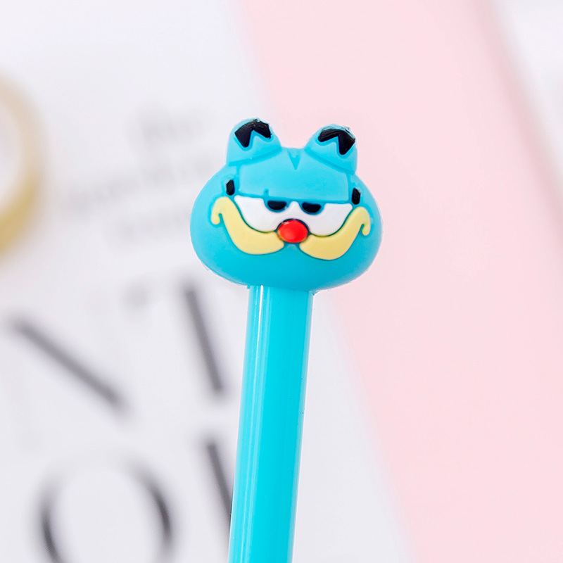 Kawaii Garfield Cartoon Character Gel Pens Set Fashion Cute Funny ...