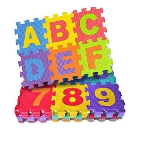 ABC Toy Block Mat Alphabets and Numbers Early Learning Toy Play Foam ...
