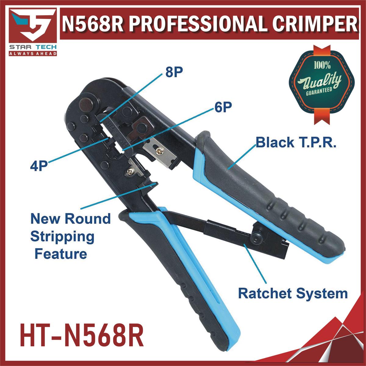 Network Crimping Tool Rj11/Rj12 Crimping Electric Cable RJ45 Crimper ...