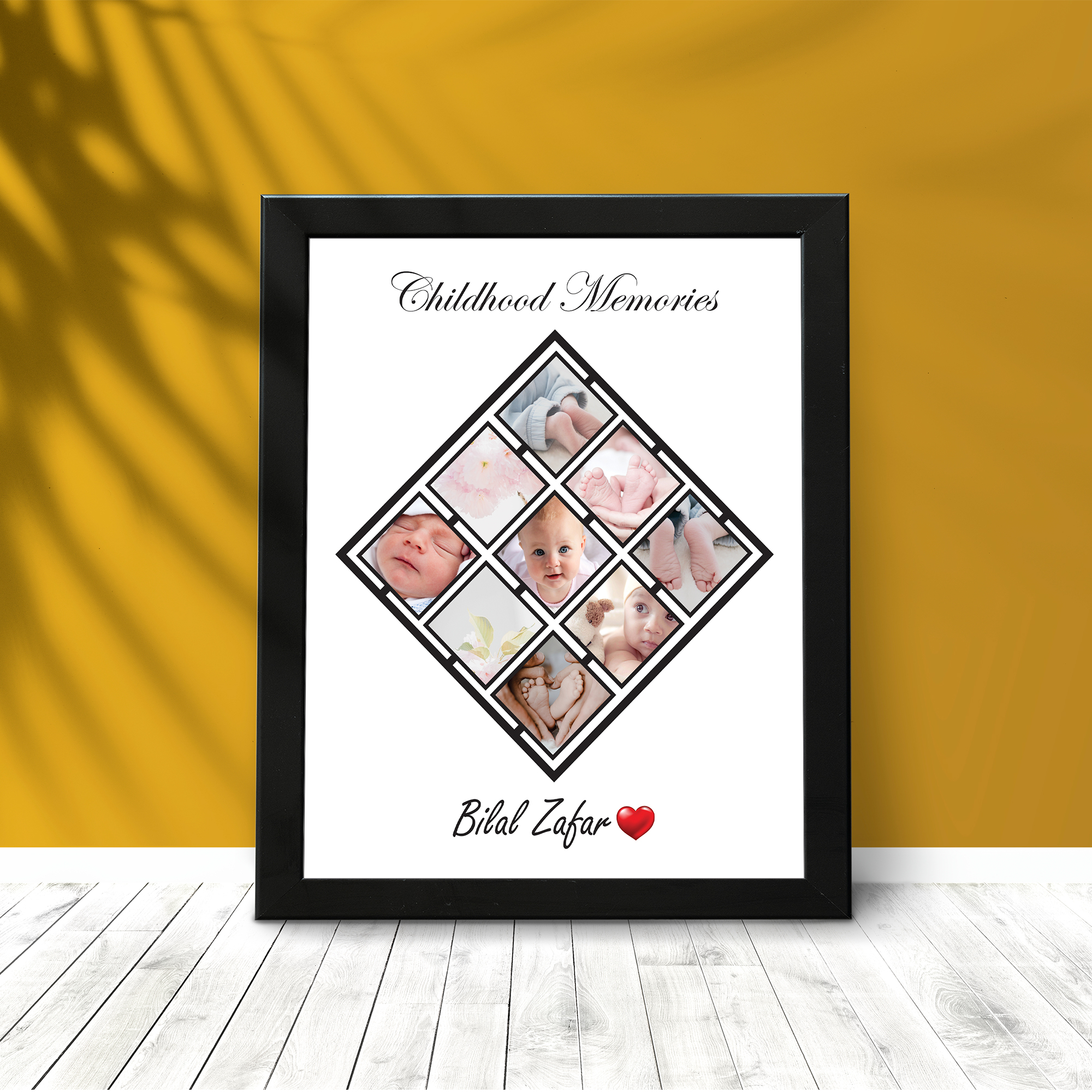 customise memories photo frame childhood travelling memory marriage ...