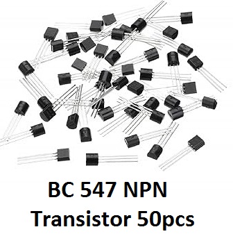 BC547 NPN Transistor | 5 pcs | 10 pcs | 25 pcs | 50 Pcs | Daraz.pk