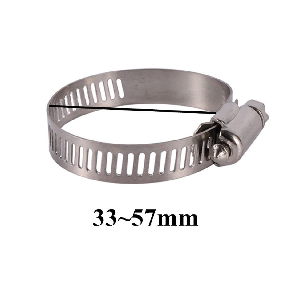 New Aluminum Tube Connector With Hose Clamp Agriculture Ribbon Pipe ...