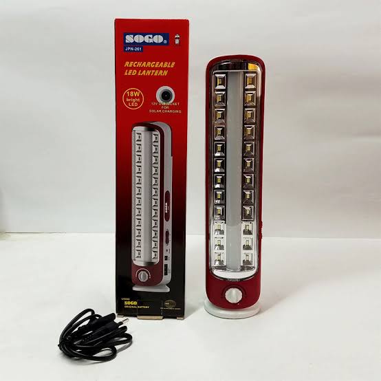 Sogo Rechargeable Emergency Led Lantern Light - (JPN-261) | Daraz.pk