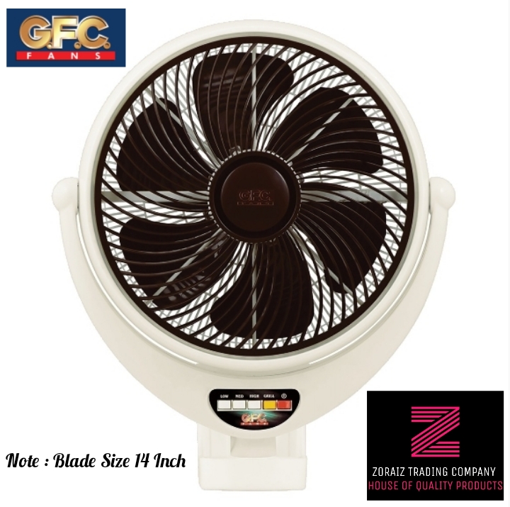GFC Fan Louver Bracket 14 Inch Off White Color Pure Copper Wire | Daraz.pk
