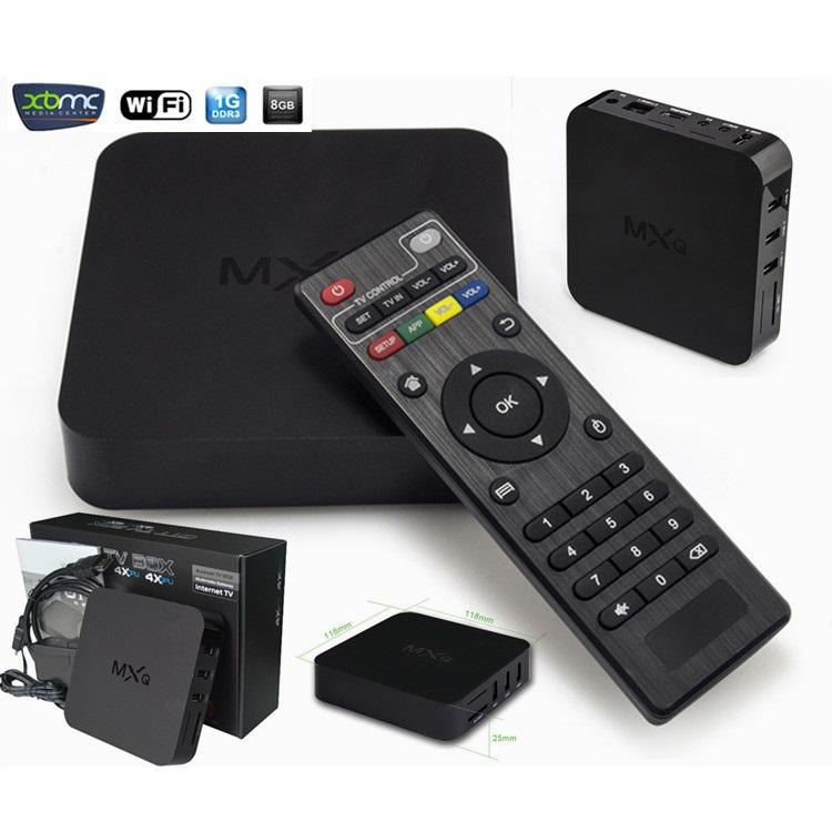 SMART BOX MXQ 4K QUAD CORE / Android TV Box HD 1080 | Daraz.pk
