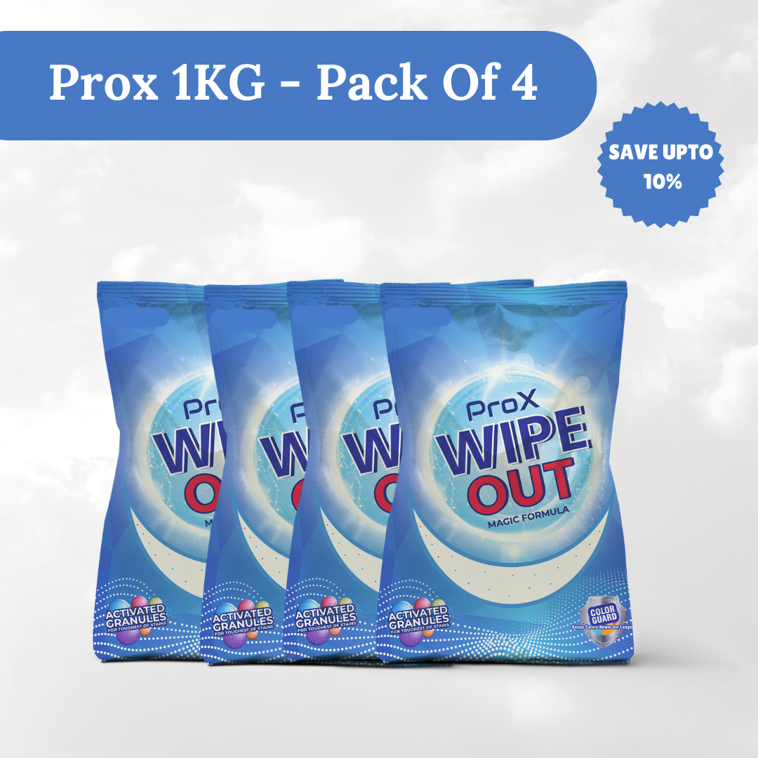 Introducing Prox - Pack of 4 Original Washing Powder Your Ultimate ...