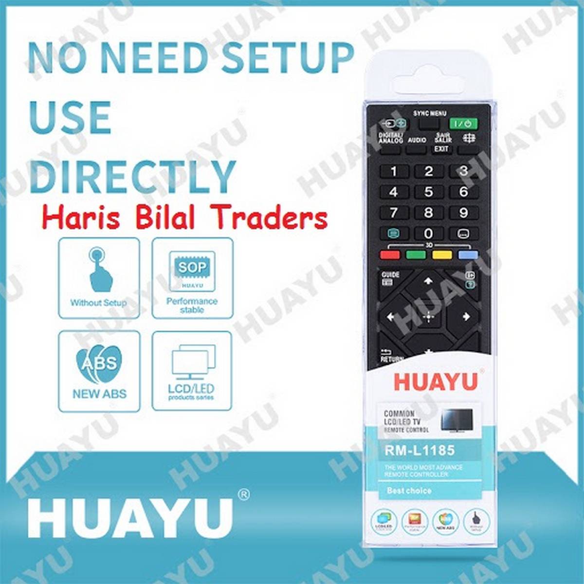 Sony Universal Remote For LED & LCD TV | Daraz.pk