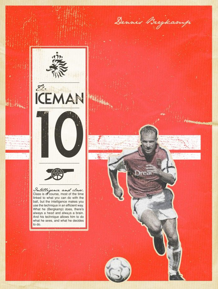 Arsenal FC Gunners Football Enthusisats Nostalgic Posters Room Posters ...