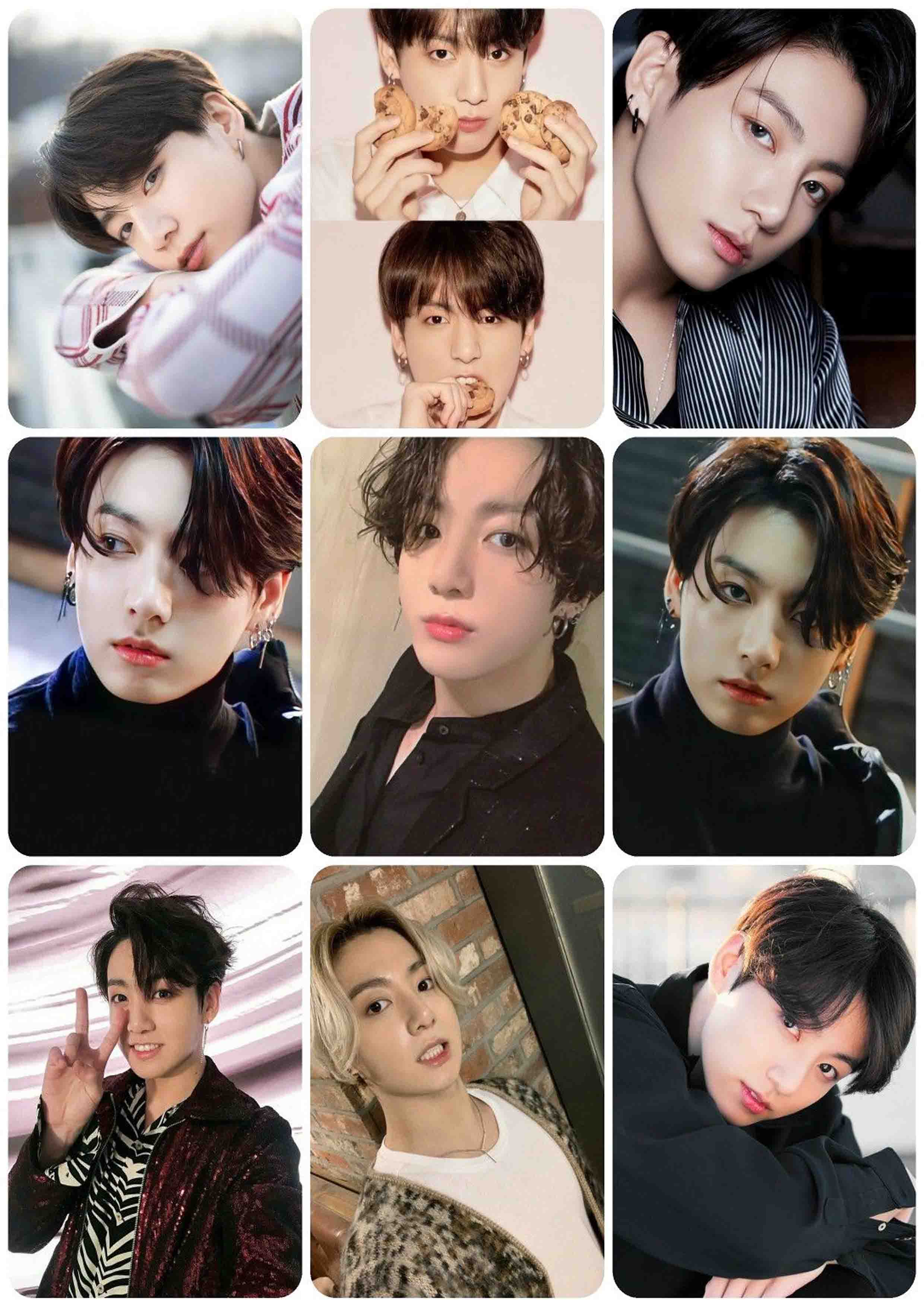 Jung Kook Bts Photo Cards (Pack of 9) | Daraz.pk