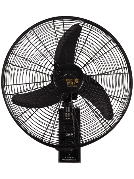 Pak Fans Wall Mounted Bracket Fan - Deluxe Industrial Model 18 ...