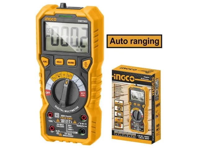 Ingco Autorange Multimeter DM7504 | Daraz.pk