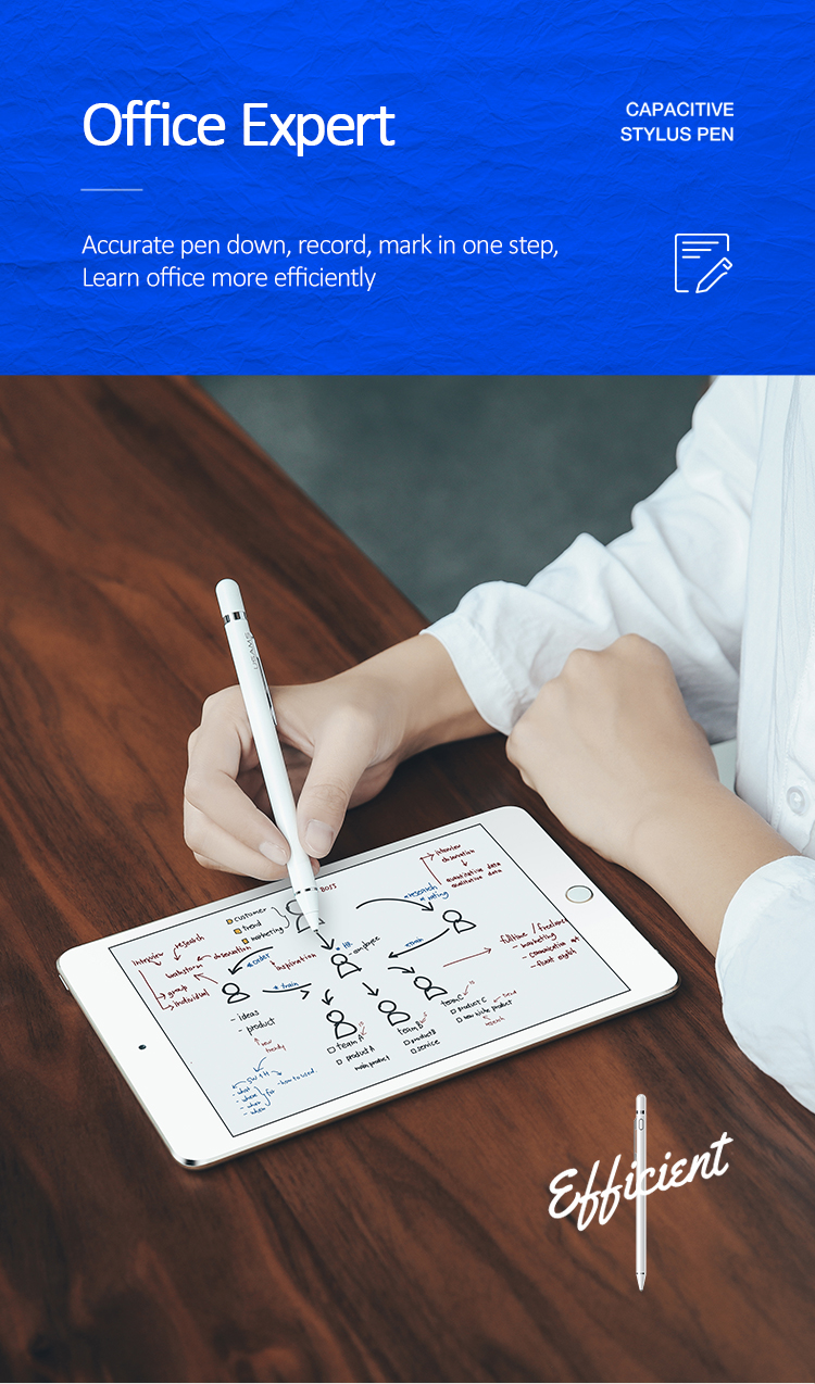 Buy USAMS Stylus Pen for Android and iOS Universal Active Touch Screen ...