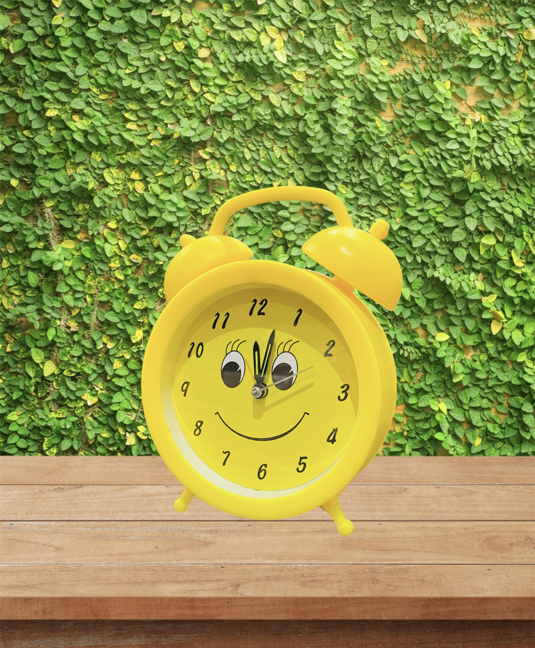 Smiley Emoji Alarm Analog Table and Wall Clock | Daraz.pk