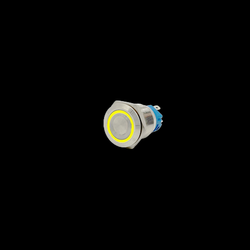 【FOOT SOFA】12/16mm Metal Push Button Start Stop Power On Off Momentary ...