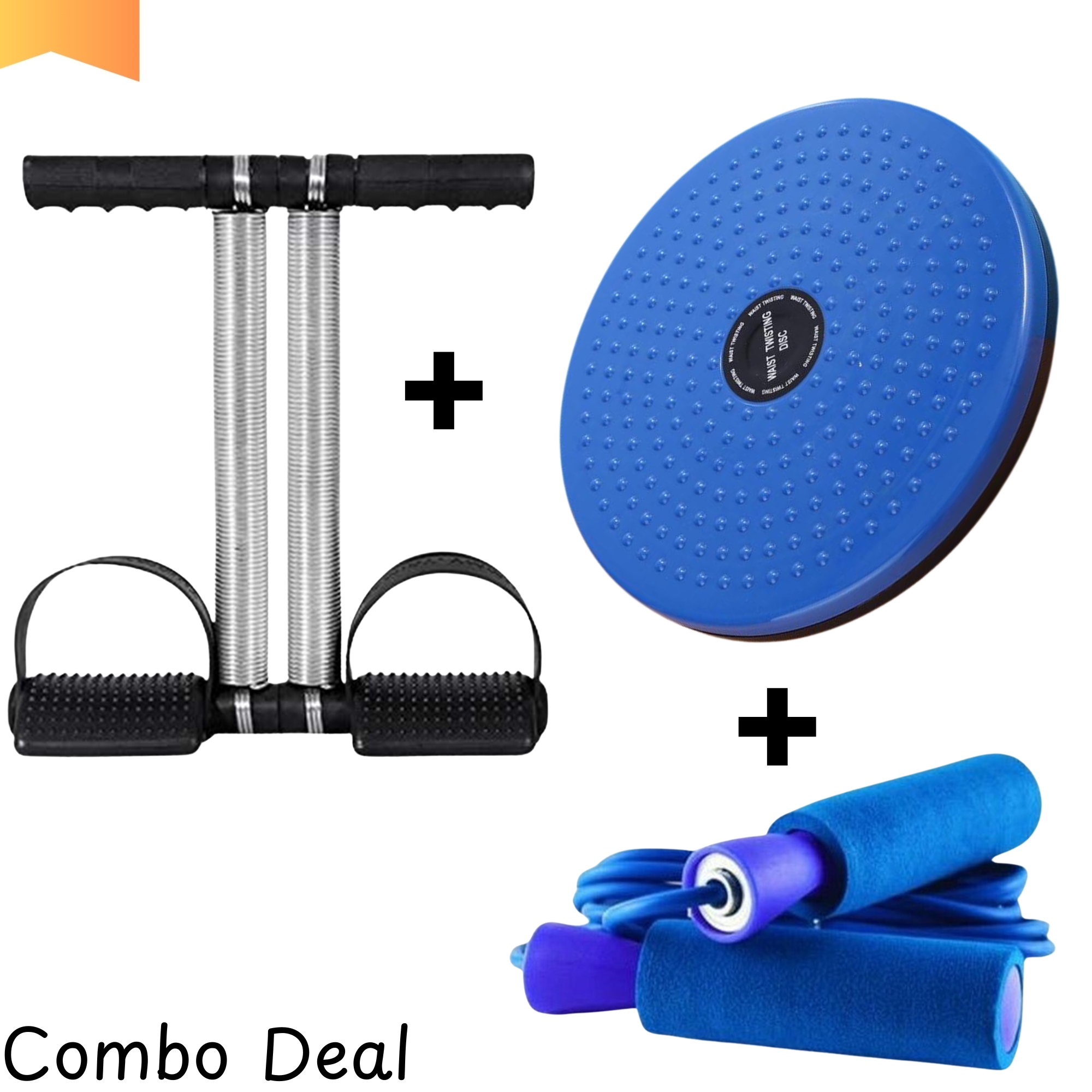 COMBO DEAL HIGH QUALITY DOUBLE SPRING TUMMY TRIMMER AND COLOR TWISTER ...