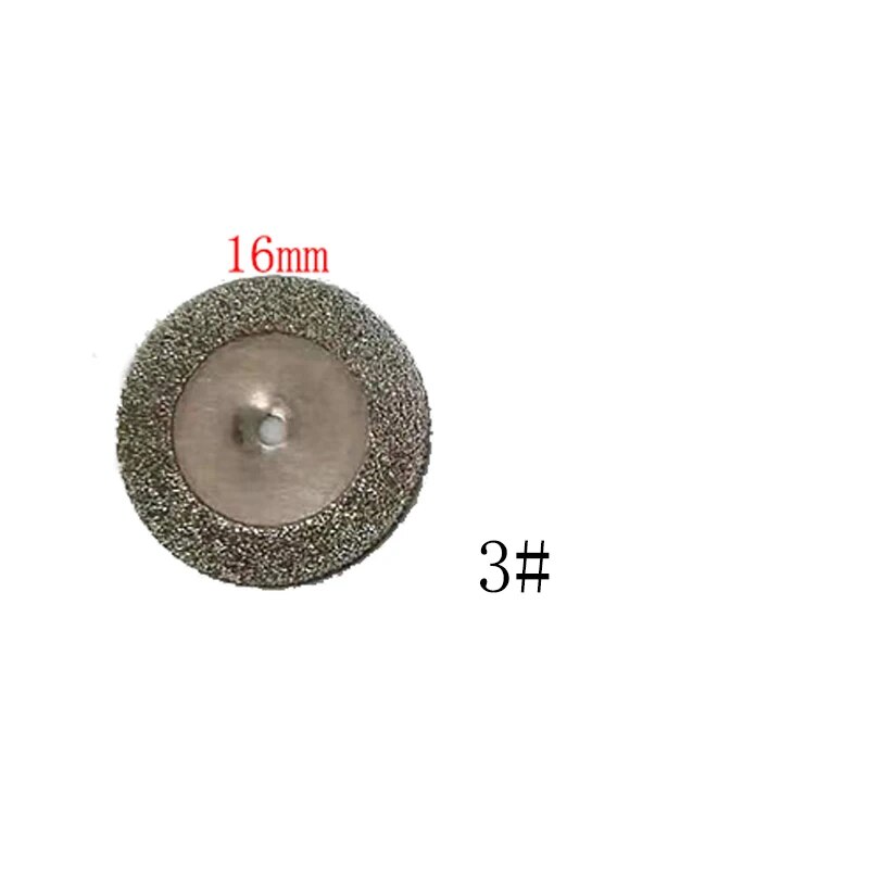 10Pcs Diamond Disc Bur Dental Lab Laboratory Cutting Blades Drill ...