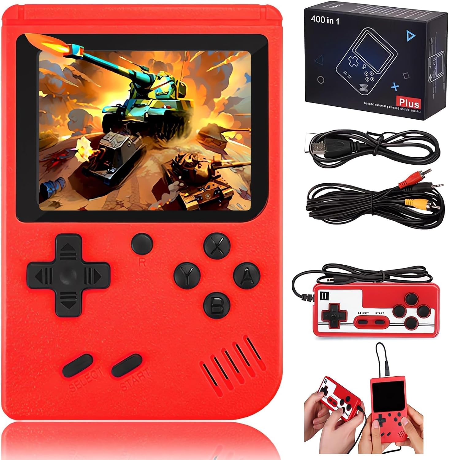 SUP Game Box Plus Console 400 in 1 Retro Video Games for Kids ...