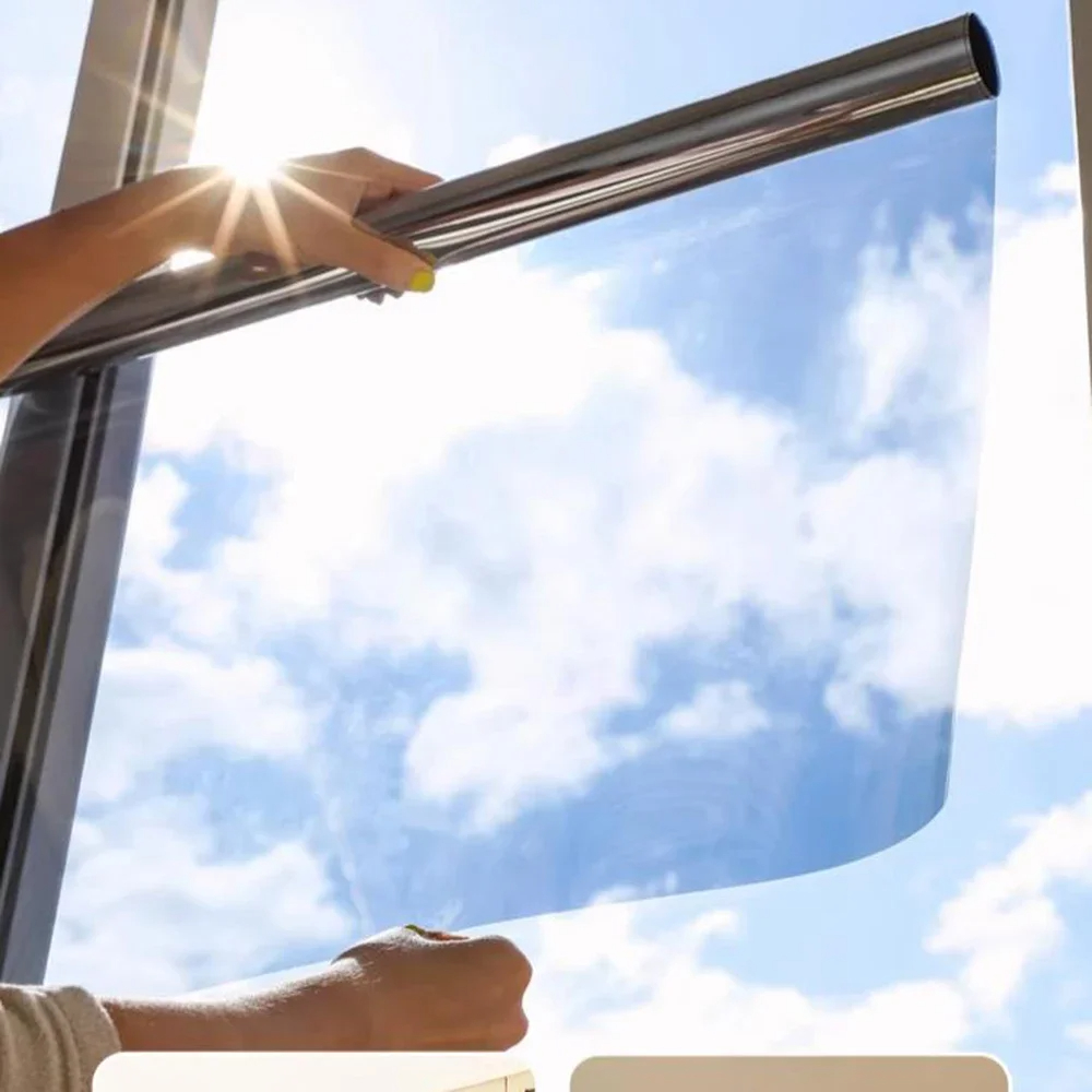 Window Solar Insulation Heat Resistant Sheet Anti-glare Blackout Glass ...