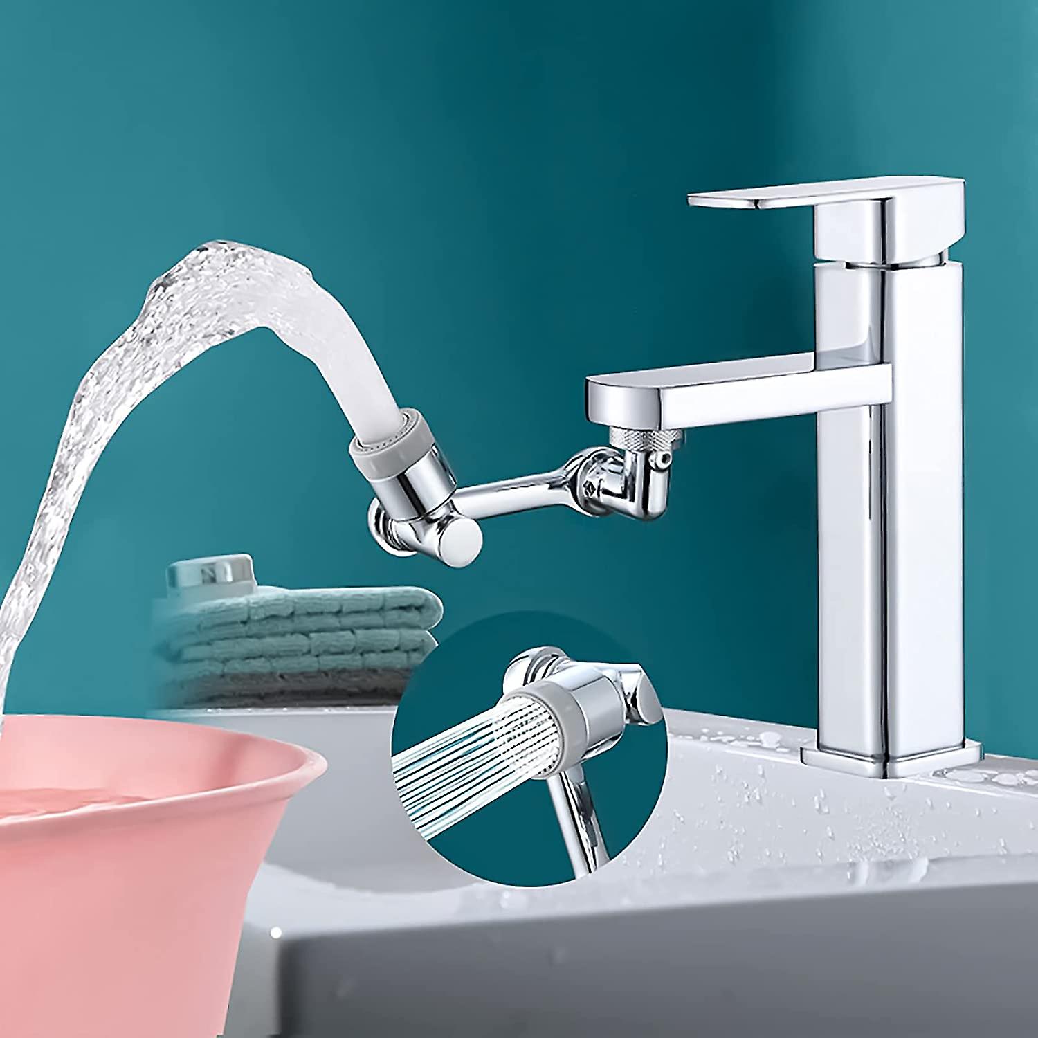 1080 Degree Swivel Faucet Aerator Kitchen Sink Universal Splash Filter ...