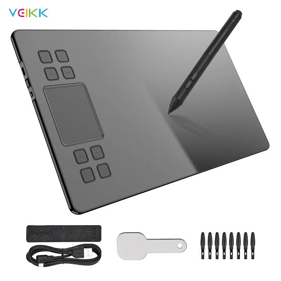 VEIKK A50 +VEIKK Voila L Graphic Drawing Tablet Drawing 10x6 inch ...