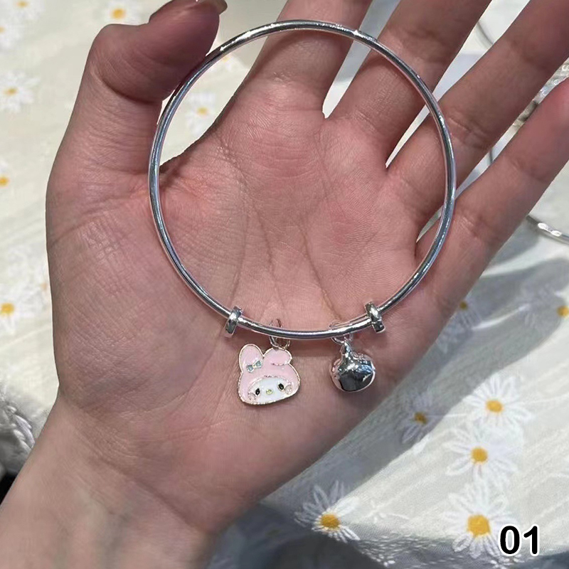 Hello Kitty Bracelet For Women Sanrio Jewelry Kuromi Cinnamon Bracelets ...