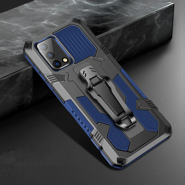 Luxury Shockproof Case For Oppo A95 For A95 Armor Stand Holder Belt ...