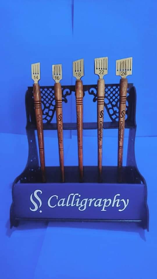 Arabic Calligraphy Qalam Kalam Turkish Tomar Celi Pen Urdu - Pack Of 5 ...
