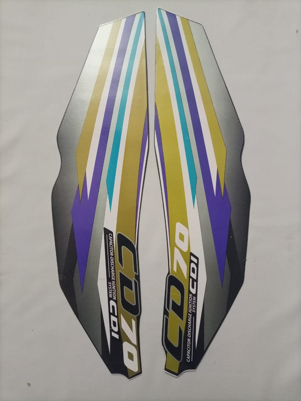 Tapa Sticker 2014, 2015 Model, Honda 70 (SIDE COVER STICKER) | Daraz.pk