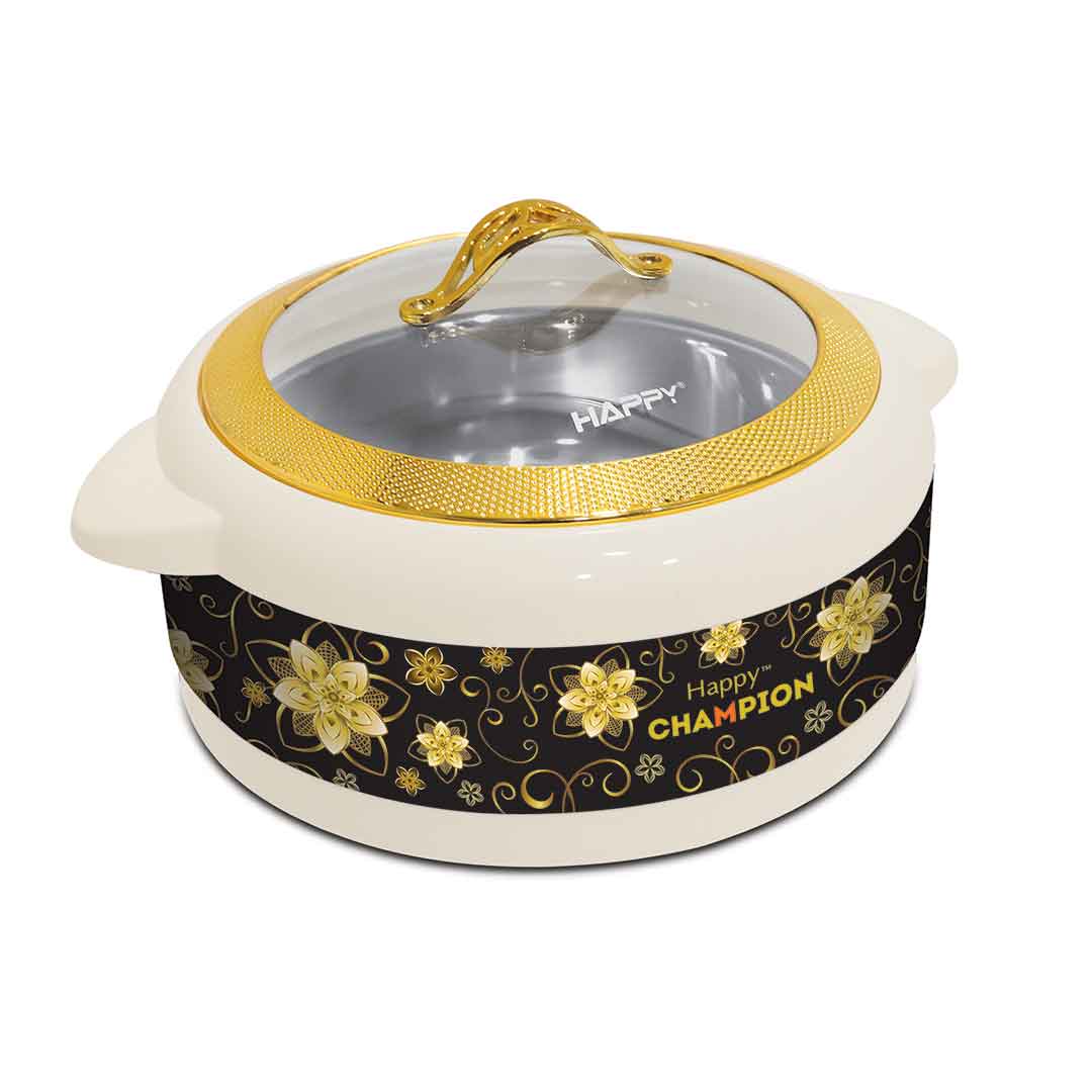 Hot Pot - Glass Top Black by Happy House | Medium | Daraz.pk