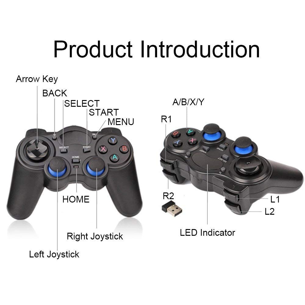 2.4G Wireless Controller Gamepad 4K Game | Daraz.pk
