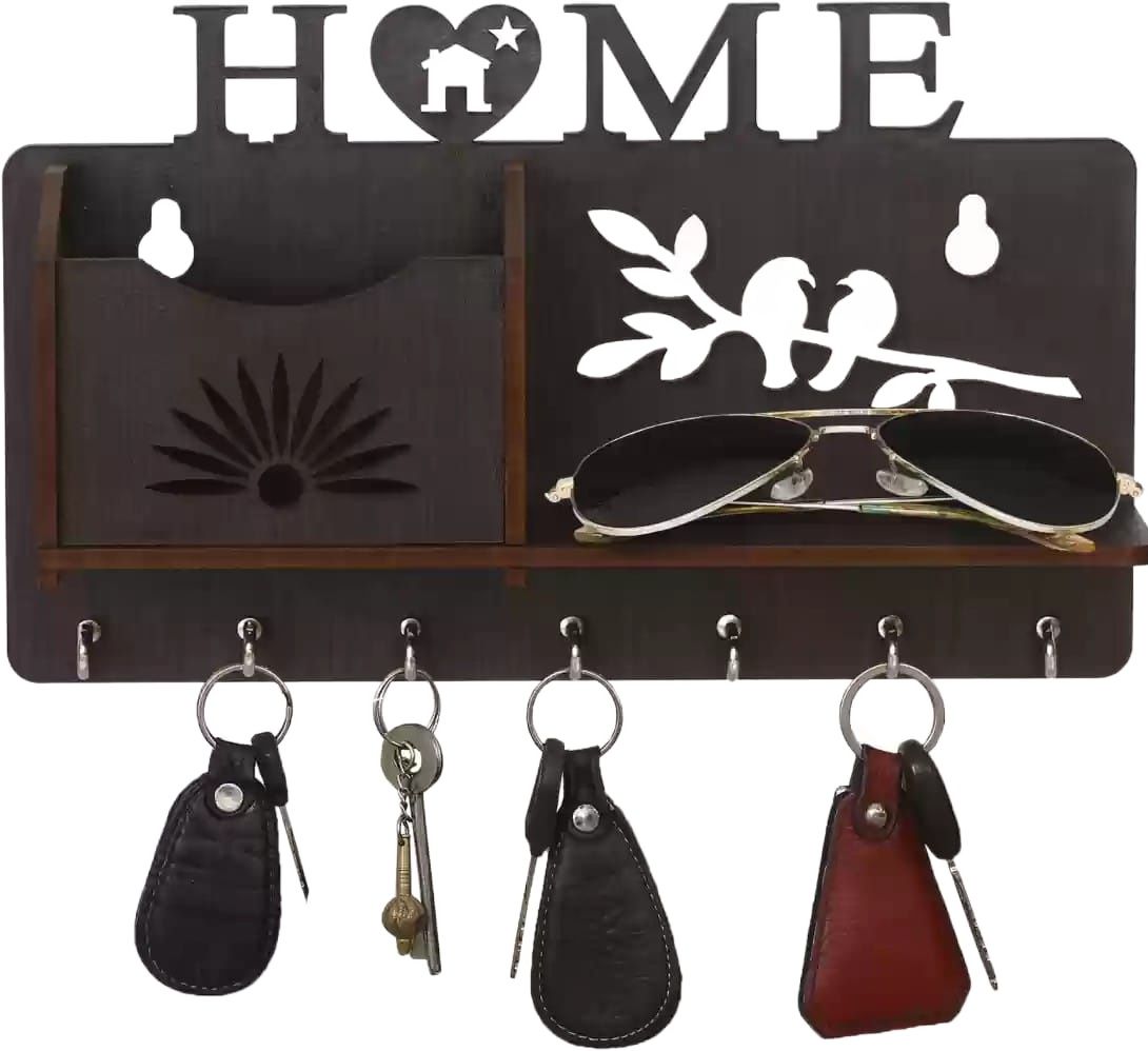 wall Mobile holder with key holder | Daraz.pk