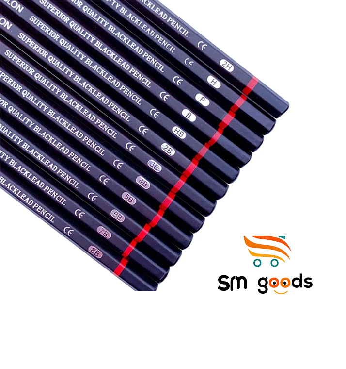 Degree Pencil, USLON Black LED Pencills, Special Sketching Drawing ...